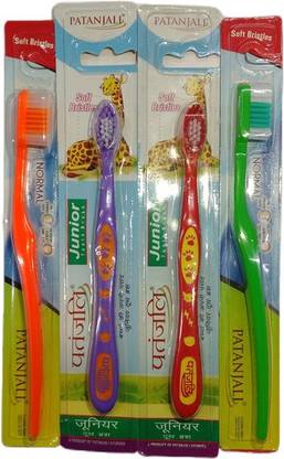 PATANJALI Tooth Brush (Family combo) Soft Toothbrush - Buy Baby Care ...