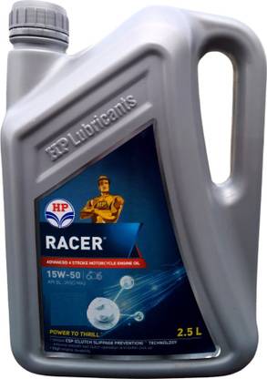 HP RACER 15W-50 API SL MA2 POWER 15W50 Synthetic Blend Engine Oil Price ...
