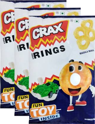 CRAX Corn Rings Chips Price in India - Buy CRAX Corn Rings Chips online ...