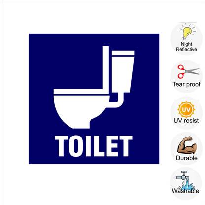 pilot18 TOILET Emergency Sign Price in India - Buy pilot18 TOILET ...