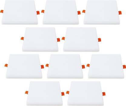 D'Mak 24 Watt Borderless LED Square Conceal Panel Light , Pack 10 ...