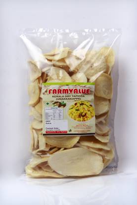 Farmvalue Dried Tapioca (Unakka Kappa or Vaattu Kappa) Price in India ...