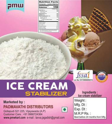 PMW Grade A Quality - Ice Cream Stabilizer Powder - 100 Grams Icing ...