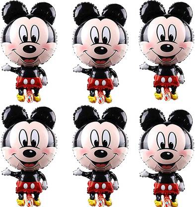 Flipkart.com | OM Printed 6 Pcs Mickey Minnie Theme Party Cartoon ...
