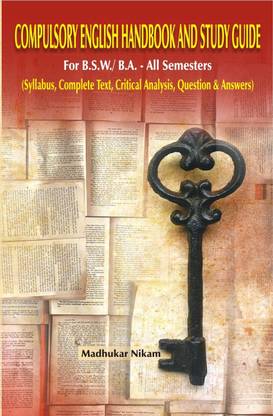 Compulsory English Handbook and Study Guide : For B.S.W/ B.A.- All ...