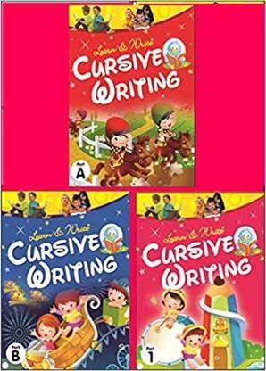 Cursive Writing Book (Set Of 3 Books): Learn & Write: Buy Cursive ...