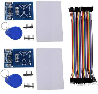 Scriptronics MFRC RC522 RFID-RC522 RF IC Card Reader Sensor Module WITH WIREPack of 2 Electronic ...