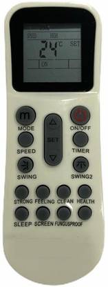 REMOTEX 125AZ AC Remote Compatible for Azure AC Remote Controller ...