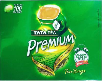 Tata Premium 100 Tea Bags Black Tea Bags Box Price in India - Buy Tata ...