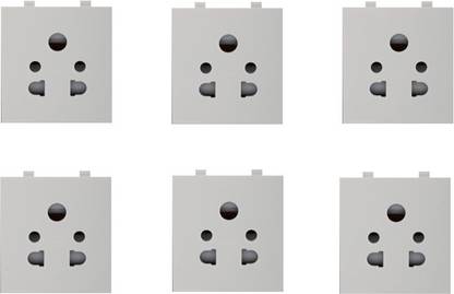 ANCHOR Roma Switch Set of 6 10 A Five Pin Socket Price in India - Buy ...