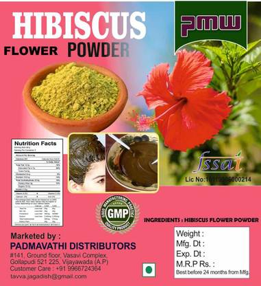 PMW Hibiscus Flower Powder - Mandhara Puvvu Powder 100 g - Price in ...