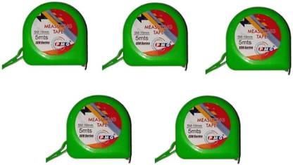 PMG Green Measuring Tape 5 Mts (Pack of 5) Measurement Tape Price in ...