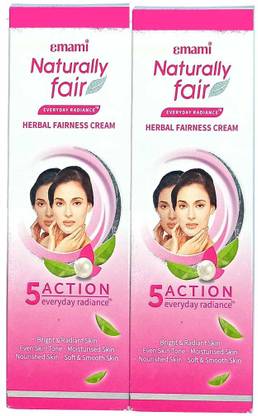 EMAMI Naturally Fair EVERYDAY RADIANCE Herbal Fairness Cream - Price in ...