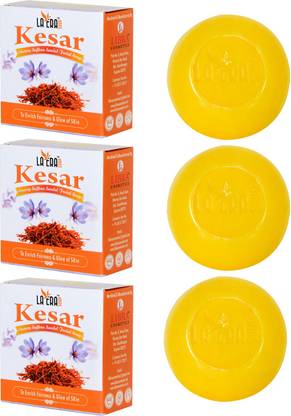 La Era Kesar Luxury Saffron sandal facial soap (Kesar goti) - Price in India, Buy La Era Kesar ...