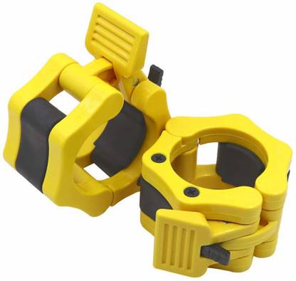 Foricx Olympic Barbell Clamps 50 MM Weight Clips for Bars Quick Release ...