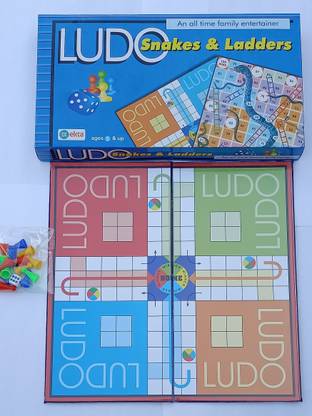 Ekta Toys Ludo / Snakes & Ladders Party & Fun Games Board Game - Ludo / Snakes & Ladders . shop ...