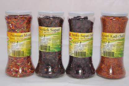 Anjali Premium Supari Combo (Pack of four) I Milky Softy Supari 200g I ...