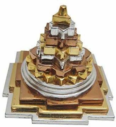 DEV RATNA KENDRA Panch Dhatu(Mix Metal) Laxmi Meru Shree Yantra(Silver ...