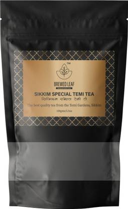 brewed leaf SIKKIM SPECIAL TEMI TEA Black Tea Pouch Price in India ...