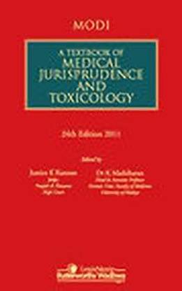 A Textbook of Medical Jurisprudence and Toxicology 24th Edition: Buy A ...