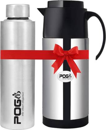 POG Water Bottle 750 ml + Kettle 1.3 Ltr 1500 ml Bottle - Buy POG Water ...