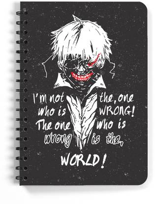 ComicSense I'm not wrong Tokyo Ghoul Anime A5 Note Book Blank 120 Pages ...