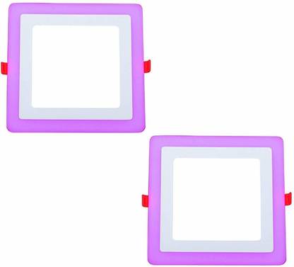 D'Mak 9 Watt White+Pink Exclusive Super Bright Double Color Led POP ...