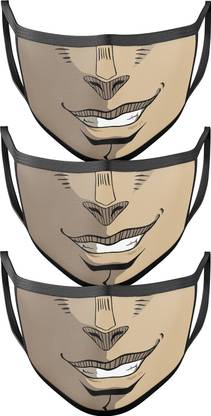 ComicSense Re-Usable Unisex Dio Brando Smile Jojo Anime Printed Free ...