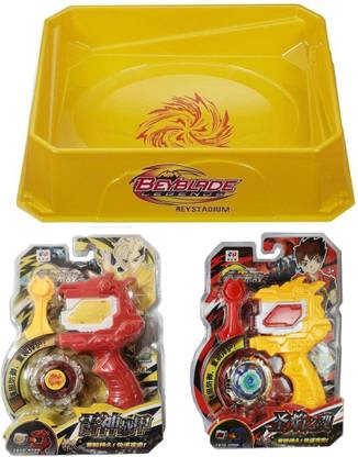 CrazyBuy Big Beyblade Stadium with 3D Dimensional Brave Invincible ...