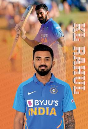 KL Rahul 300GSM Poster (Size 13 X 19 Inch) Paper Print - Personalities ...