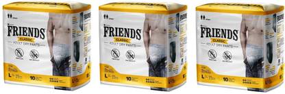 FRIENDS Classic Diaper Pull Ups Pants Adult Diapers - L - Buy 30 ...
