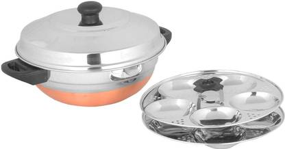 PREMIUM Idli Cooker 2 Plate, 10 Idli, Multi Kadai Induction & Standard ...