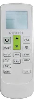 RM 225 AC Remote Compatible for Magicool AC Whirlpool Remote Controller ...