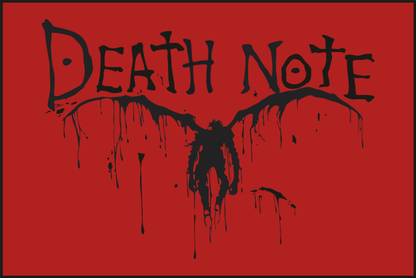 Death Note Anime Poster | Flying Shinigami Death Note 41 | (12x18 ...