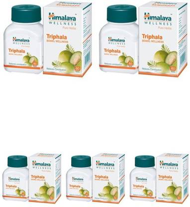 HIMALAYA Triphala Bowel Wellness with Relieves Constipation (300 ...