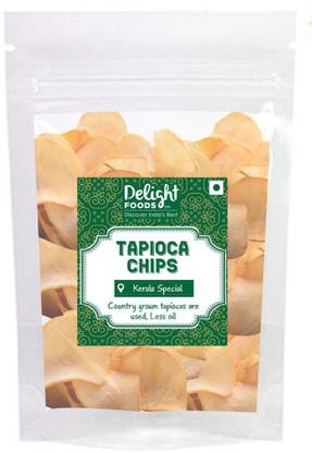 Delight Foods Fresh Kerala Tapioca Chips Chips Price in India - Buy ...