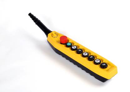 SRP CRANE Single Row Single Speed Pendant Station Hoist Crane 6 Push ...