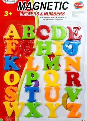 niche code toys BIG SIZE Magnetic Alphabets Early Education Plastic ...