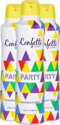 Confetti LONDON Party Deodorant Body Spray - For Women - Price in India ...