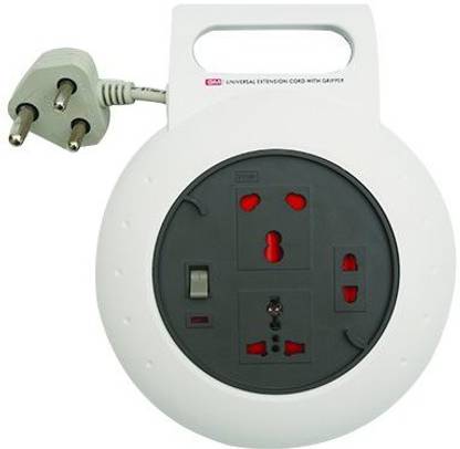 GM Modular JEWEL 3 PIN 16A 4 METER 3 Socket Extension Boards Price in ...