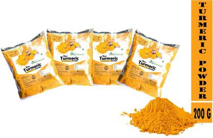 Kerala Naturals Turmeric Powder/Haldi/Manjal Powder-200 gm(50 gm x Pack ...