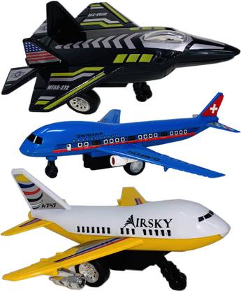 Giftary Pack Of 3 Small Size Made From Plastic Indian Automobile Raptor ...