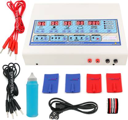 MEDGEARS Computerised Interferential Therapy IFT Machine Pain Management Physiotherapy Equipment ...