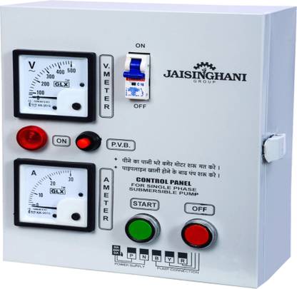 Jaisinghani Contractor Type/BCH 1 HP Control Panel Submersible Water ...