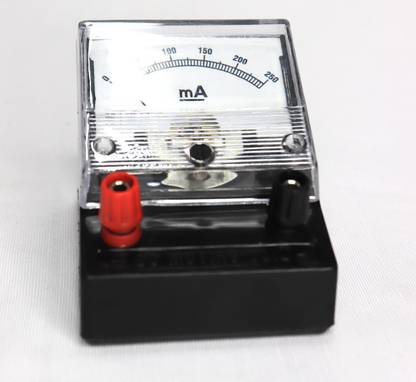 THE LABWORLD Analog dc ammeter 0-250 ma milliamperes moving coil desk ...