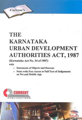 THE KARNATAKA URBAN DEVELOPMENT AUTHORITIES ACT, 1987 [Edn :2020]: Buy ...