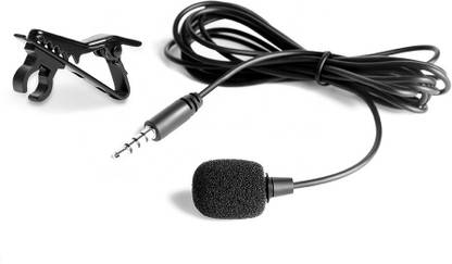Mobfest ® Wired collar mike for video Mini Microfono System Omni ...