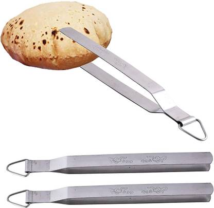 Kriwell KRLCH2 Stainless Steel Roti Chimta Cooking Tong Chapati Pakkad ...