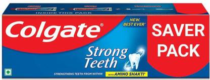 Colgate Strong Teeth Anticavity Toothpaste, India's No. 1 Toothpaste ...