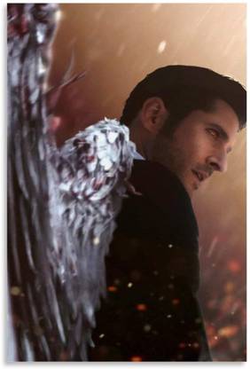 Lucifer Tv Series Poster - Netflix Tv Series - Lucifer Devil Poster ...
